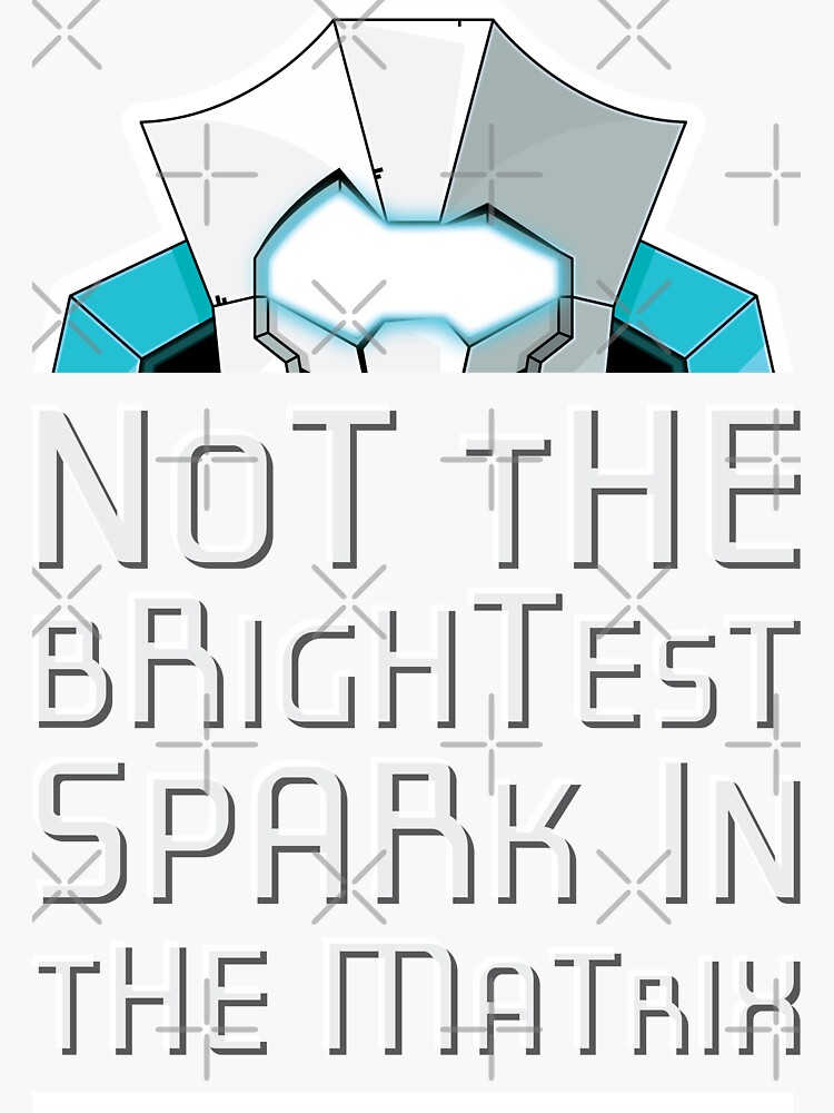 "Gait - Not The Brightest Spark" Sticker for Sale by deadbunneh | Redbubble