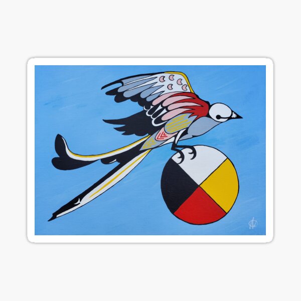 "Scissortail" Sticker by Hoobuk | Redbubble