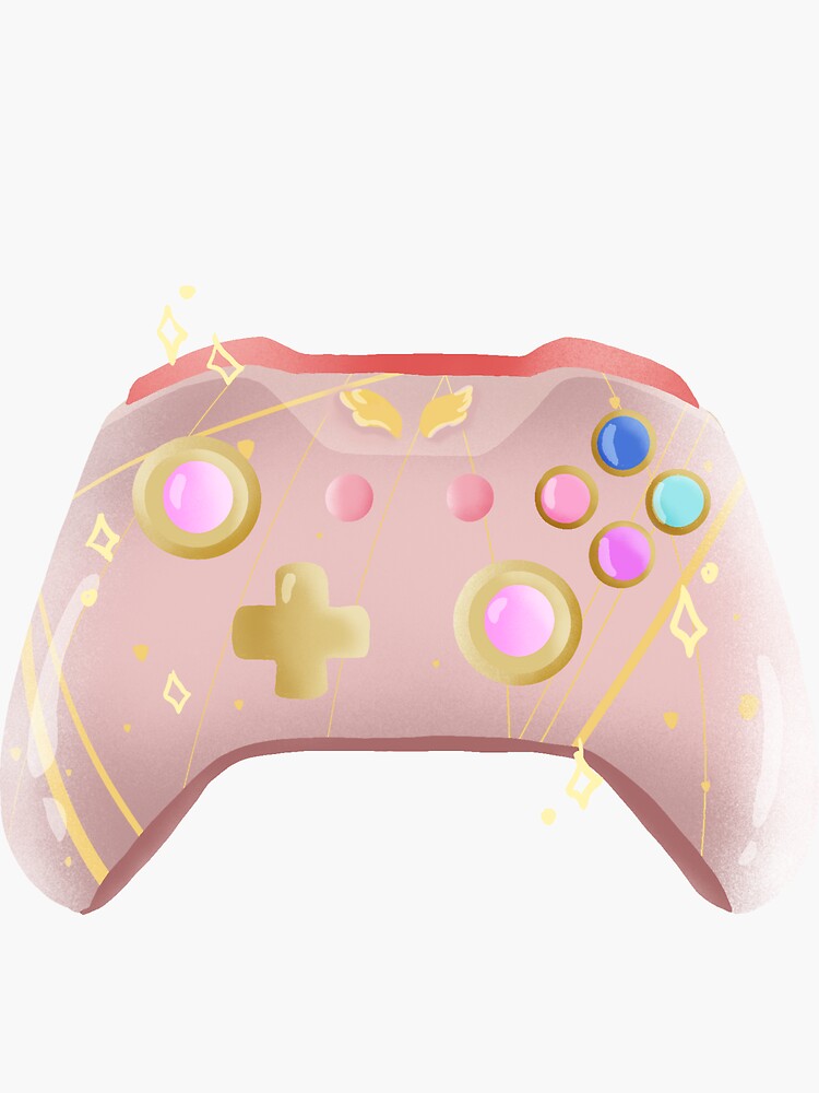 "Magic Girl Video Game Controller" Sticker for Sale by k3rls | Redbubble