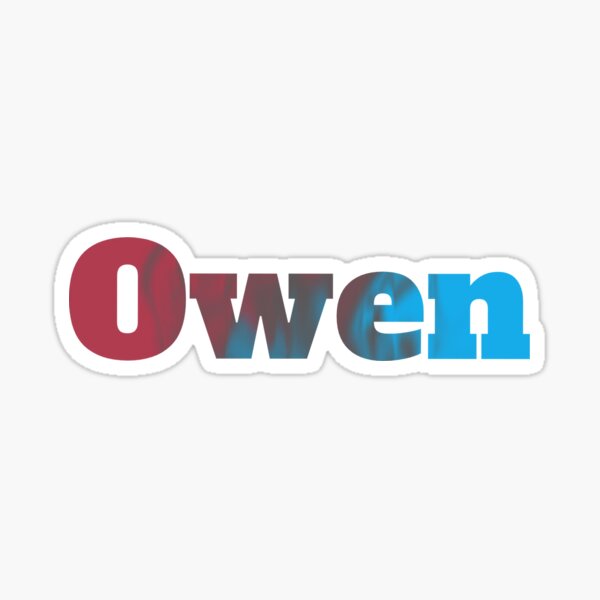 ""Owen" RGB color blend " Sticker for Sale by ColorBlend | Redbubble