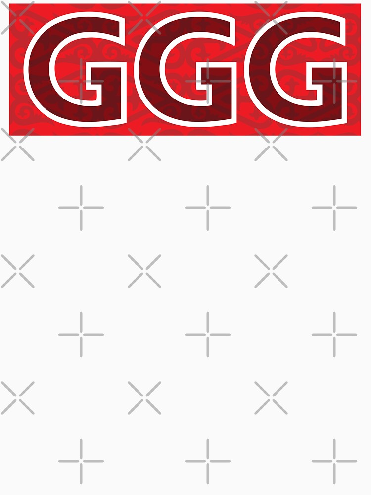 "GGG Gennady Golovkin" T-shirt for Sale by trendrepublic | Redbubble ...