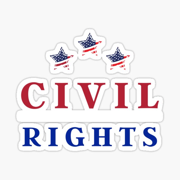 "Civil Rights 2020" Sticker by bfree-2live | Redbubble