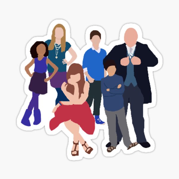 "Jessie Characters Sticker" Sticker for Sale by Salmas-Stickers | Redbubble