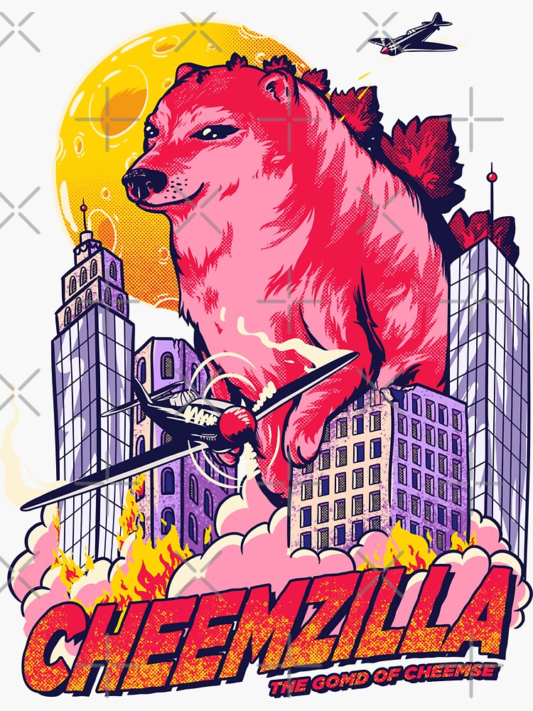"Cheemzilla - The Gomd of Cheemse | Kaiju Shiba Inu Doggo Wacky and ...