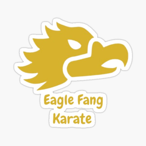 "Eagle Fang Karate " Sticker by abdullabzoor13 | Redbubble