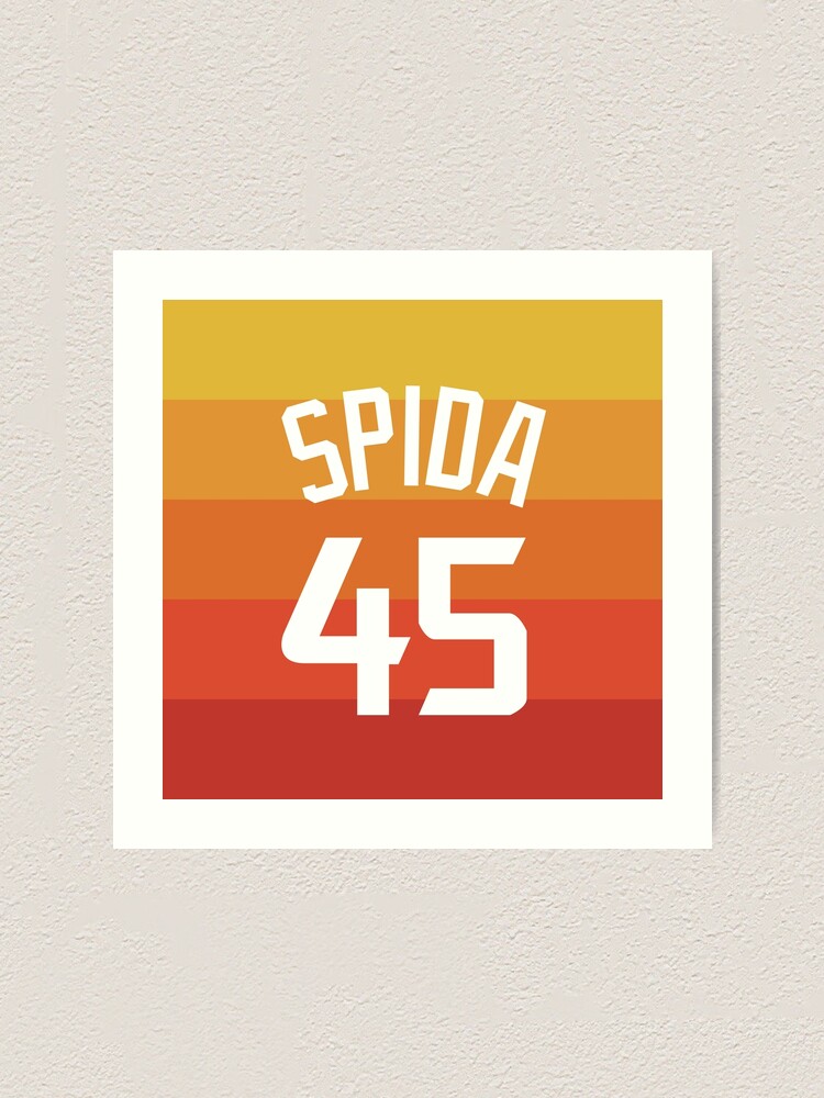 "Spida Mitchell - Sunset Jersey" Art Print for Sale by djstagge | Redbubble