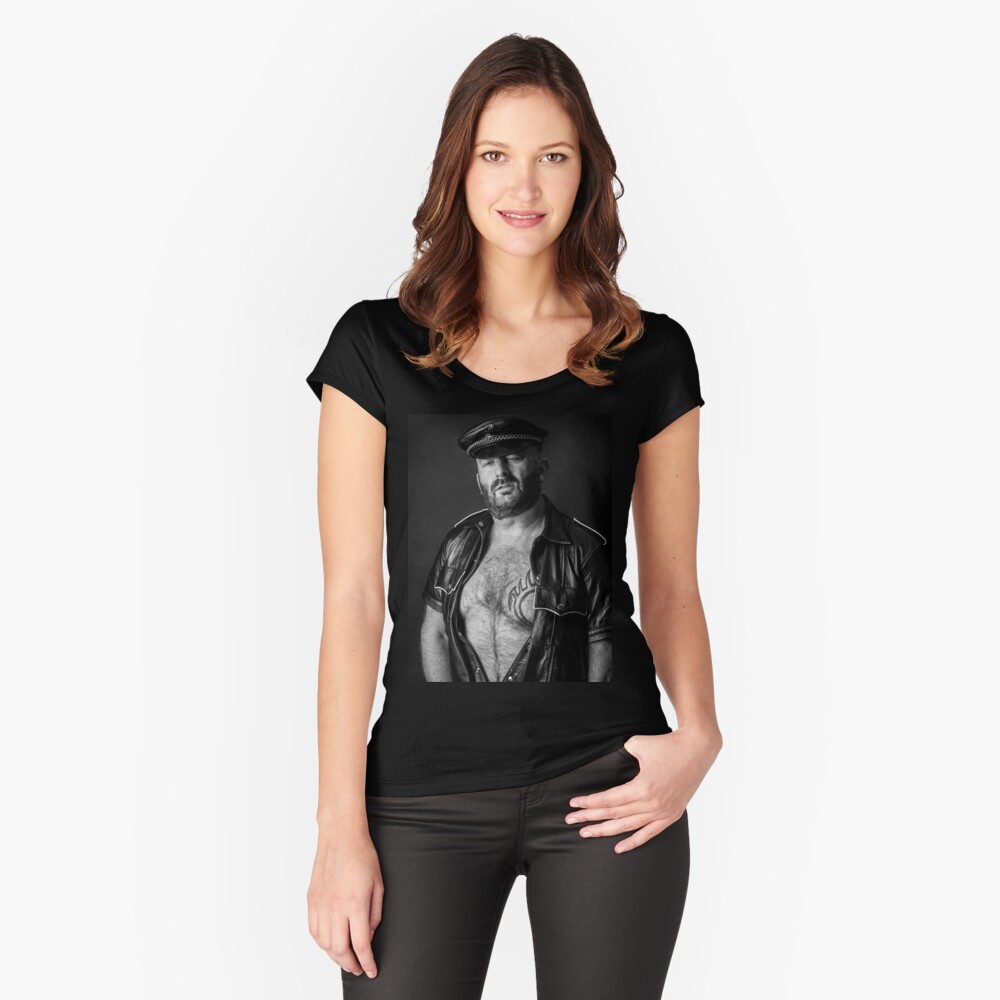 "TROY- HAIRY LEATHERMAN " Sticker for Sale by TroyTScott | Redbubble