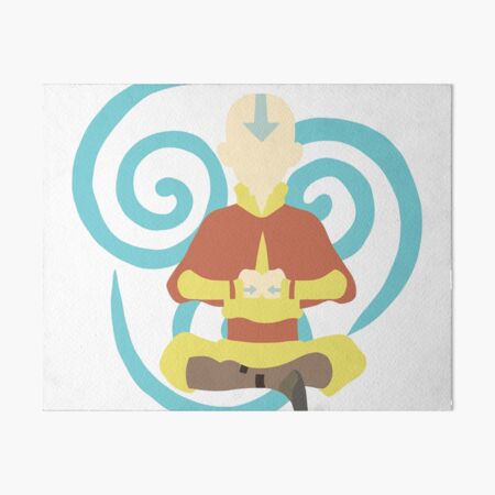 "Avatar Aang Vector Art" Art Board Print for Sale by copiouscollects ...