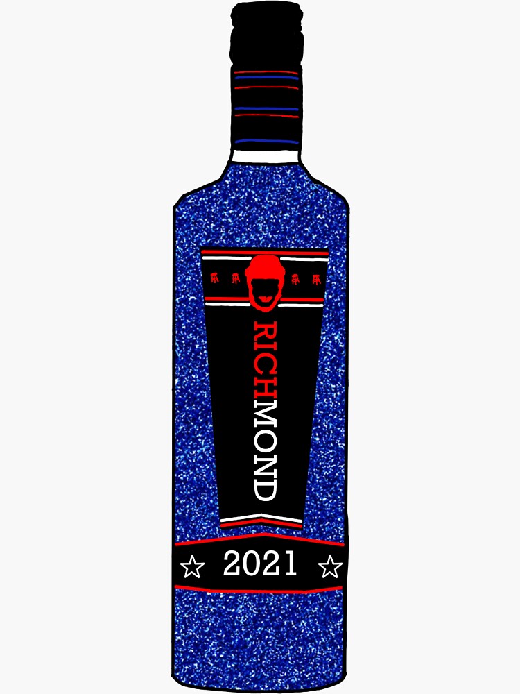 "Richmond 2021 Pink Whitney Sticker" Sticker for Sale by sbaker7 ...