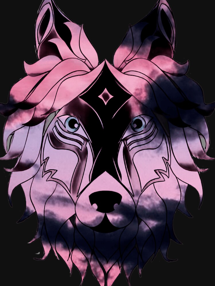 "Wolf Purple , wolf mask " T-shirt for Sale by lobo-blanco | Redbubble ...