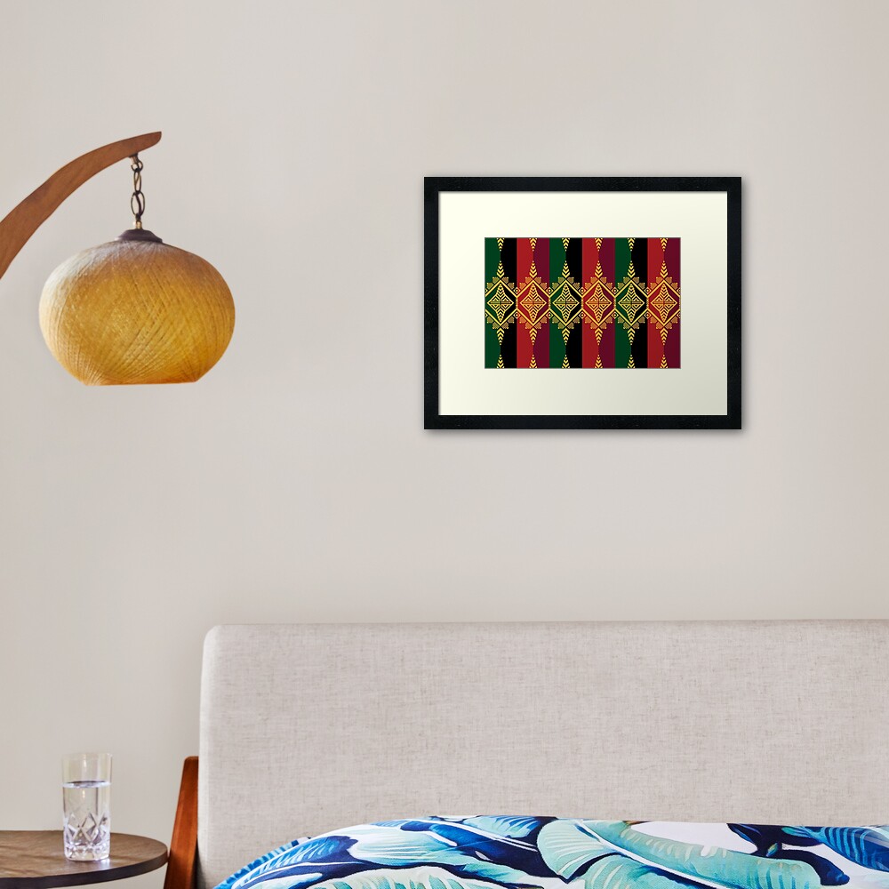 "Ethnic Filipino Tribal Pattern - Inaul" Canvas Print for Sale by cbgl ...