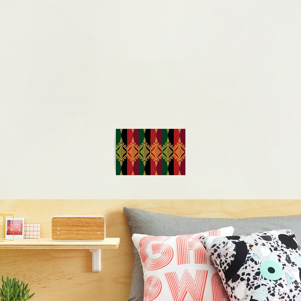 "Ethnic Filipino Tribal Pattern - Inaul" Photographic Print for Sale by ...