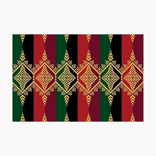 "Ethnic Filipino Tribal Pattern - Inaul" Photographic Print for Sale by ...