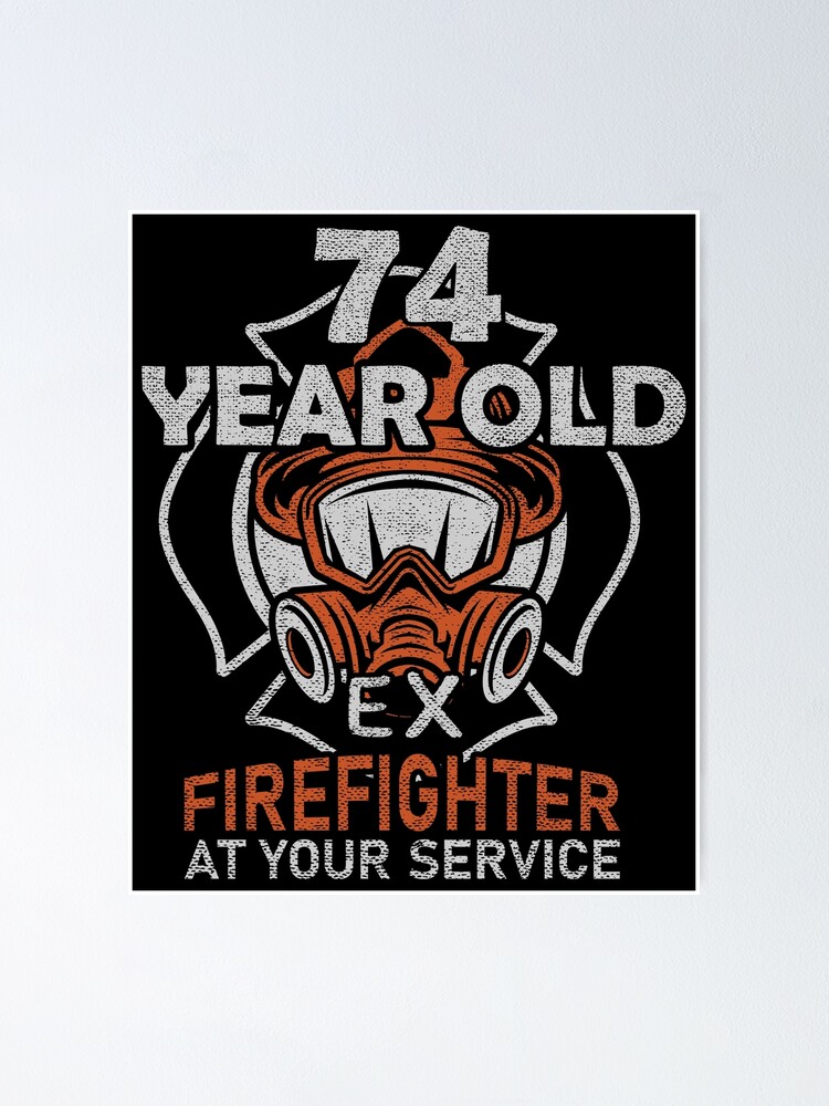 "Firefighter 80s" Poster for Sale by chacuyy | Redbubble