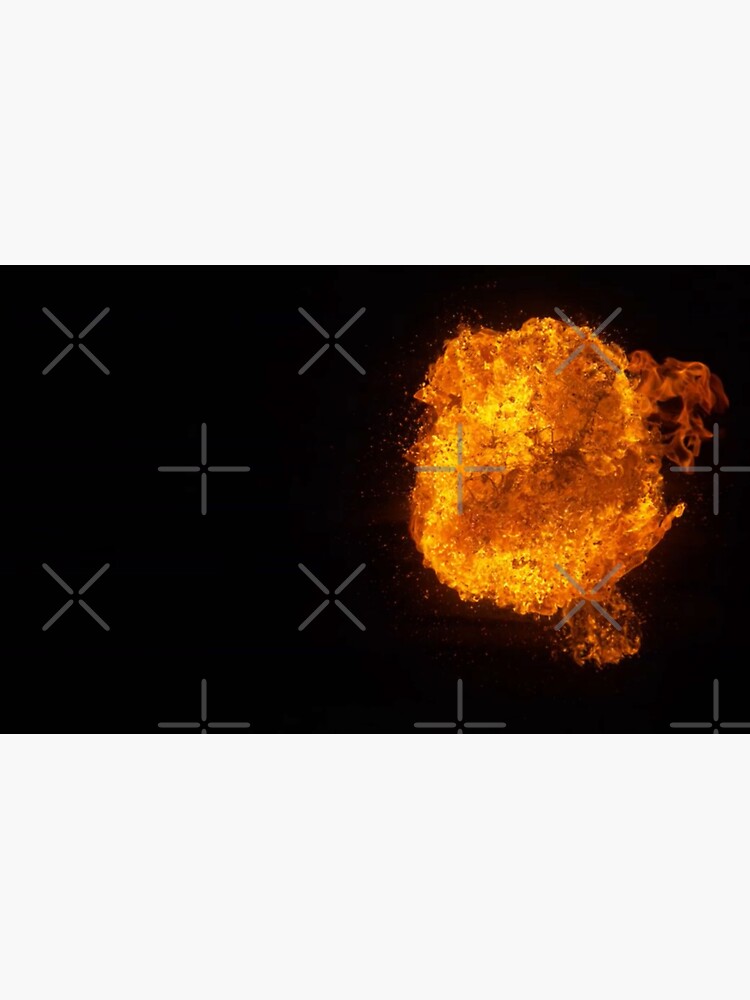 "Fireball" Sticker for Sale by Beardeaux | Redbubble