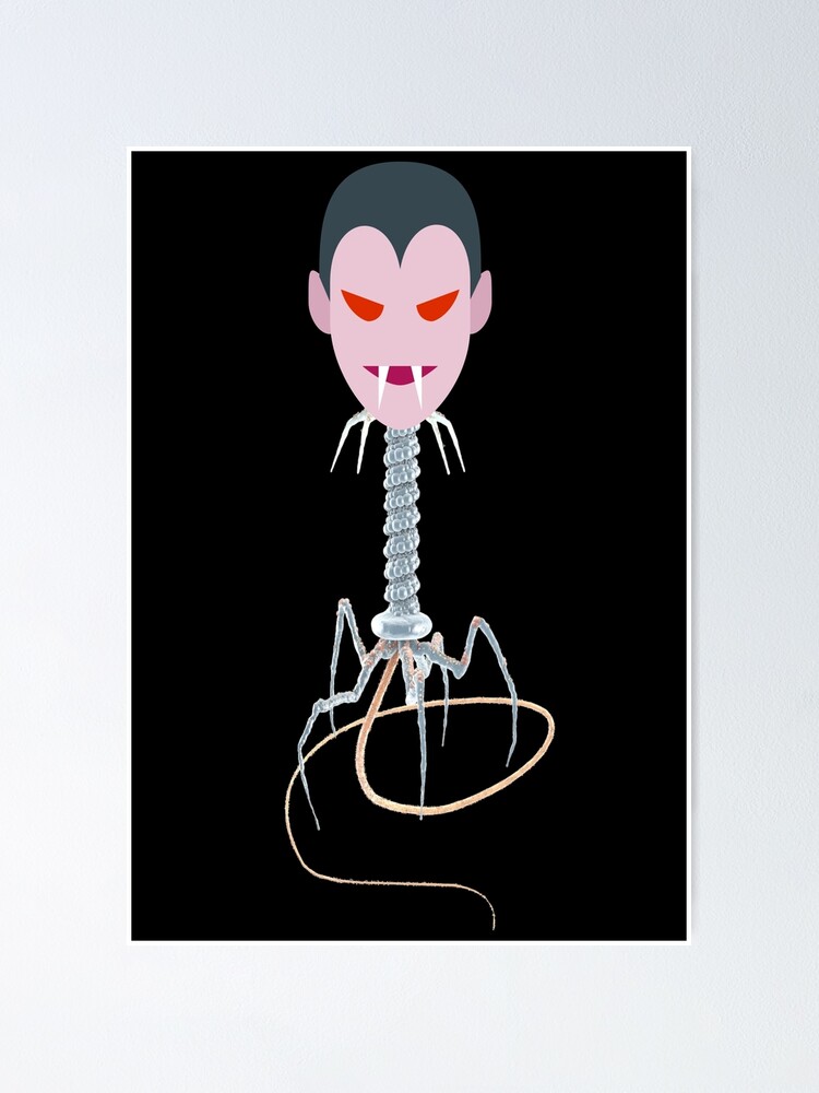 "MEDICAL LABORATORY SCIENTIST HALLOWEEN VAMPIRE PHAGE DRACULA FUNNY ...