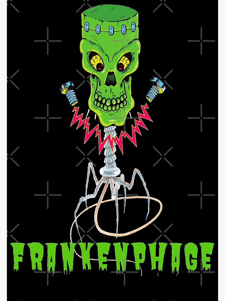 Póster «LAB TECH HALLOWEEN FRANKENPHAGE FRANKENSTEIN FUNNY ...