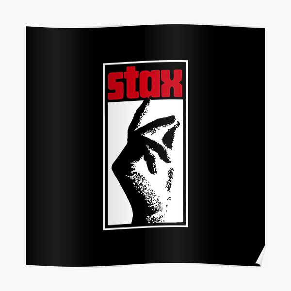 " Stax Record " Poster by OakLawnWorks | Redbubble