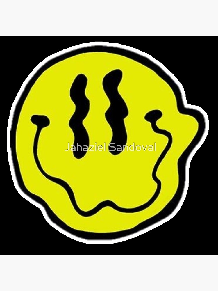 "Psychedelic Smiley Face" Art Print for Sale by Geek-Opedia | Redbubble