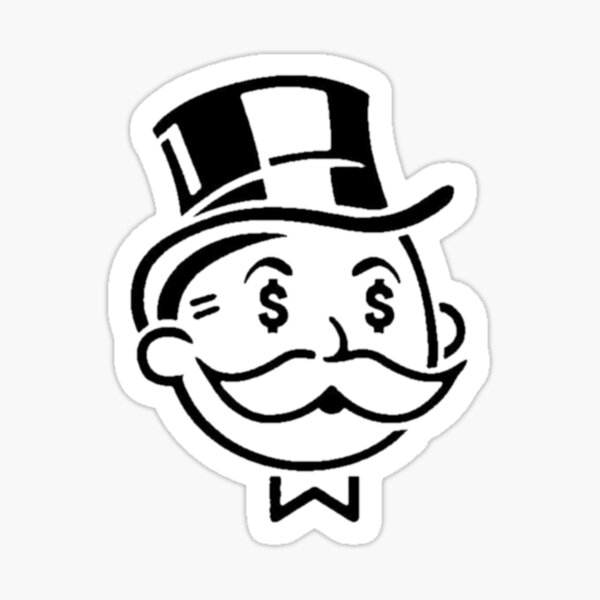 "Monopoly" Sticker by Geek-Opedia | Redbubble