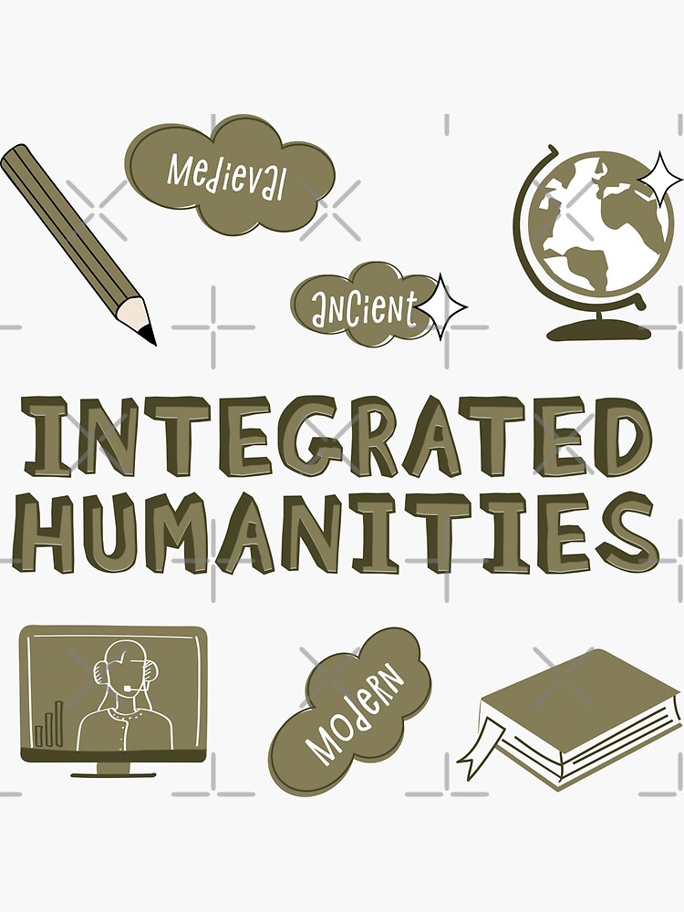 "Olive Green Integrated Humanities Subject Pack" Sticker for Sale by ...
