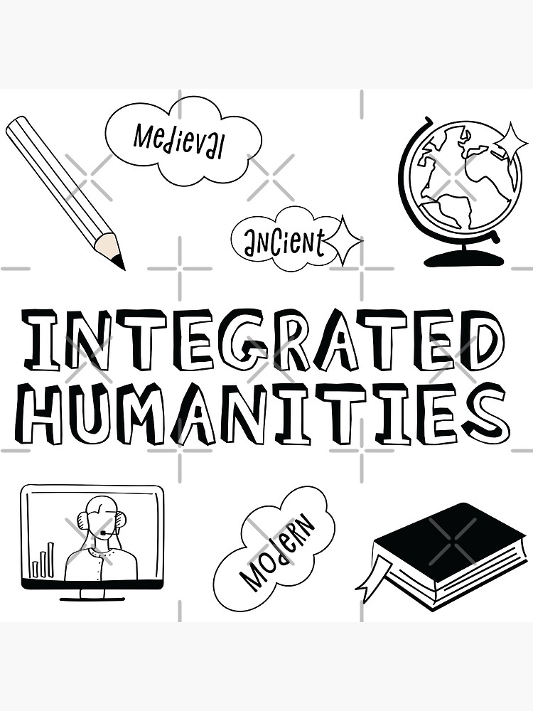 "White Integrated Humanities Subject Pack" Poster by The-Goods | Redbubble
