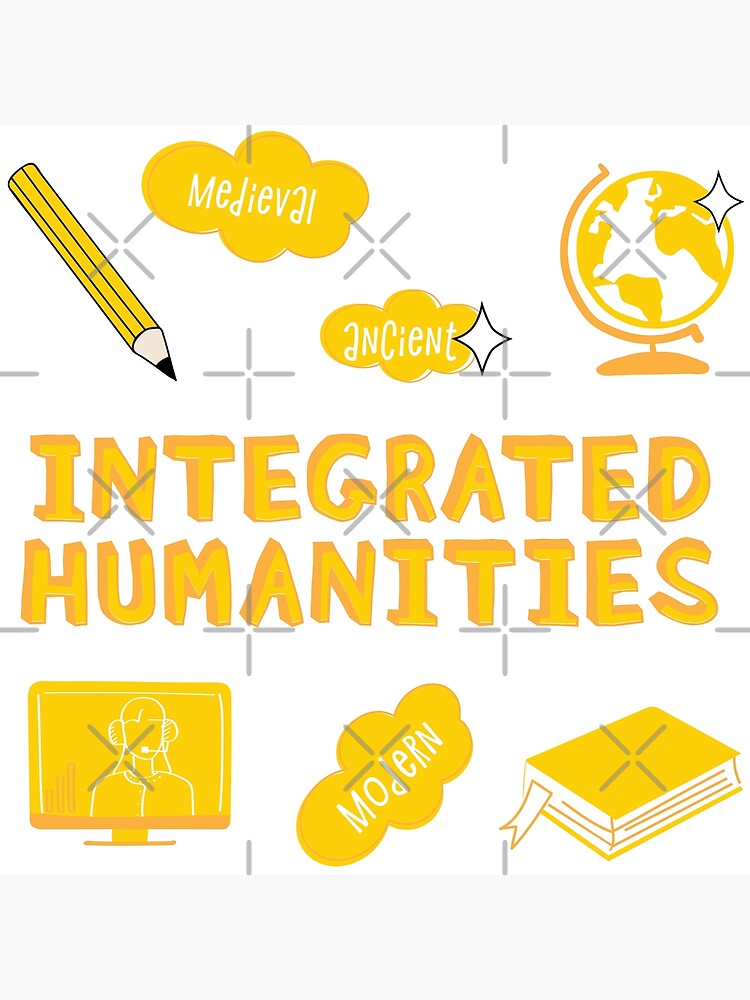 "Yellow Integrated Humanities Subject Pack" Poster for Sale by The ...
