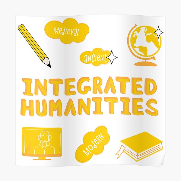 "Yellow Integrated Humanities Subject Pack" Poster for Sale by The ...