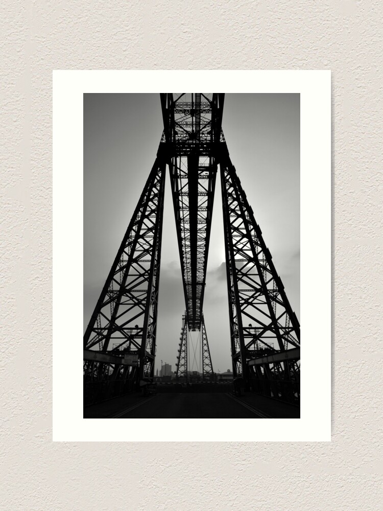 "Tees Transporter Bridge" Art Print for Sale by alan-ralph | Redbubble