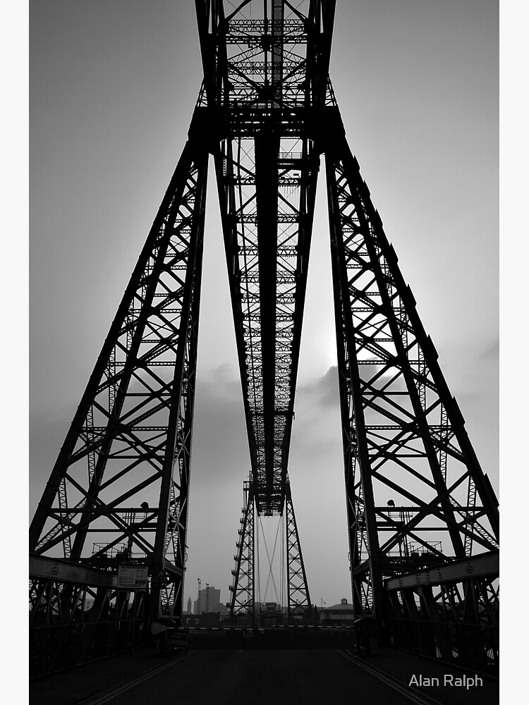 "Tees Transporter Bridge" Art Print for Sale by alan-ralph | Redbubble