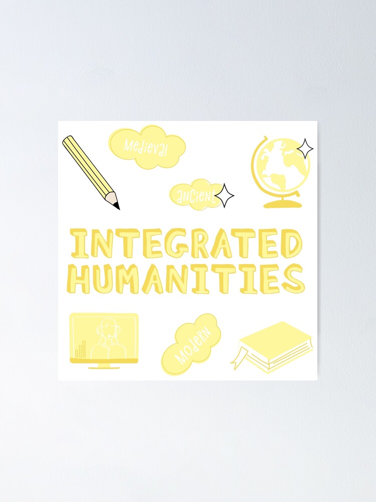 "Light Yellow Integrated Humanities Subject Pack" Poster by The-Goods ...