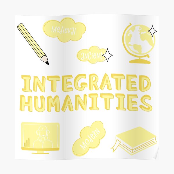 "Light Yellow Integrated Humanities Subject Pack" Poster by The-Goods ...