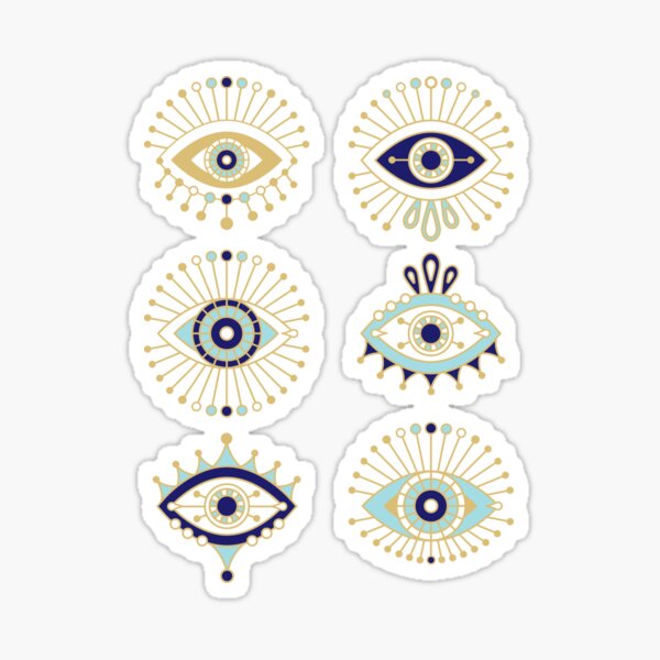 Evil Eye Stickers | Redbubble