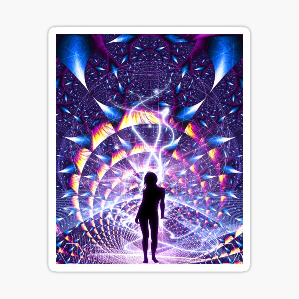 "Earthing Transformation " Sticker by LeahMcNeir | Redbubble