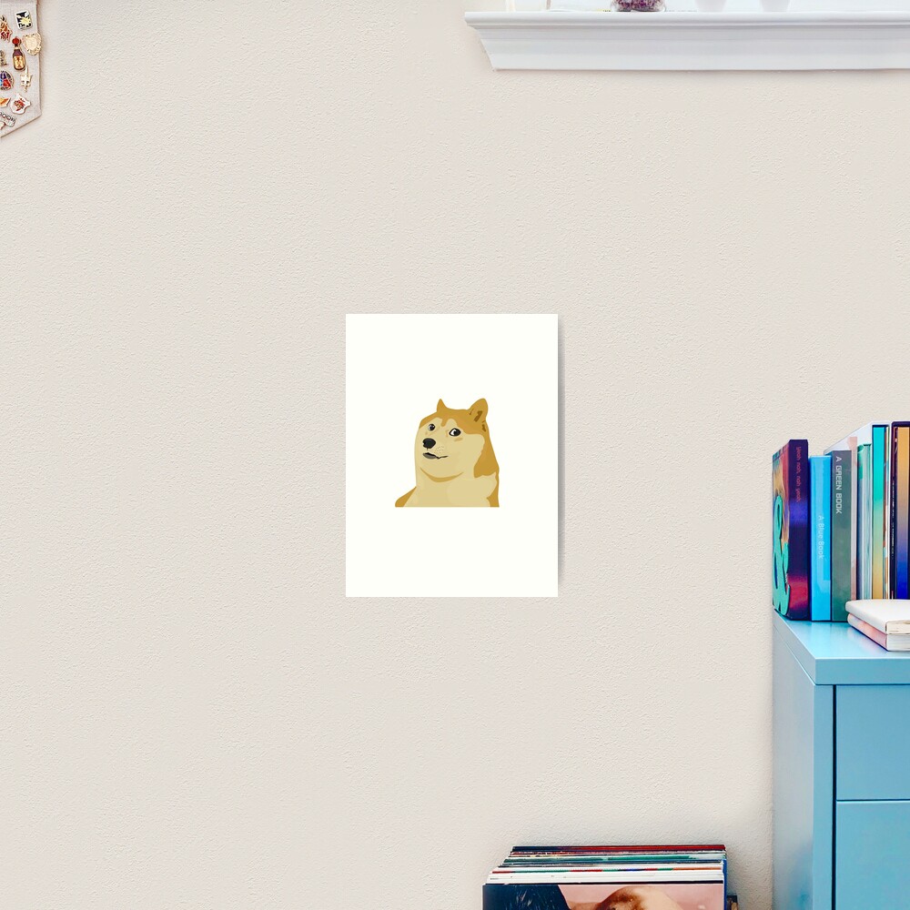 "Cheems Meme" Art Print by SparrowLag | Redbubble