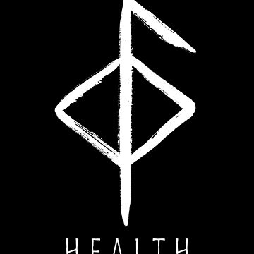 "Health Rune - Norse Viking Bind Rune" Poster for Sale by RycoTokyo81 ...