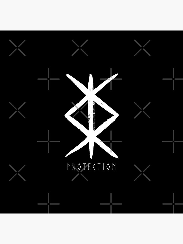 "Protection Rune - Norse Viking Bind Rune" Pin for Sale by RycoTokyo81 ...