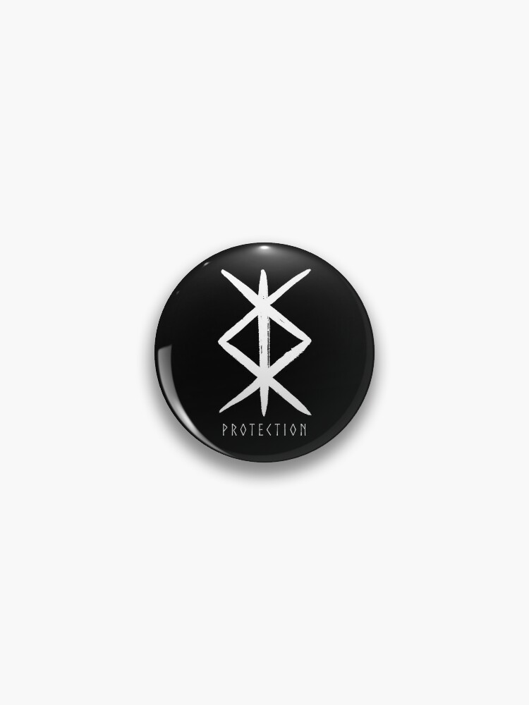 "Protection Rune - Norse Viking Bind Rune" Pin for Sale by RycoTokyo81 ...
