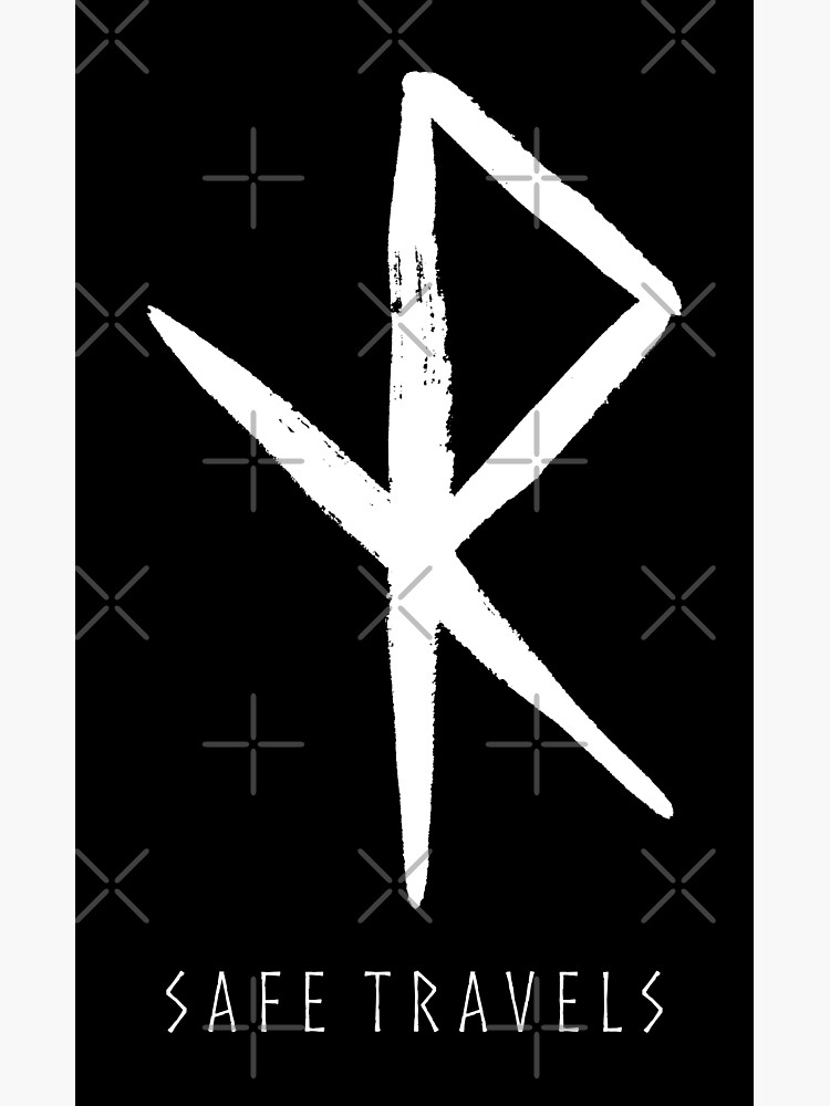 "Safe Travels Rune - Norse Viking Bind Rune" Sticker for Sale by ...