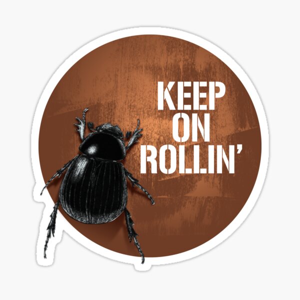 "Keep on Rollin'" Sticker for Sale by Tobias1969 | Redbubble