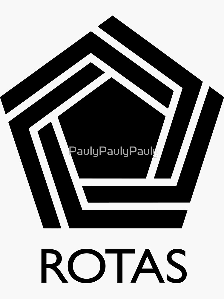 "ROTAS Freeport Company Logo from Tenet (Black Core, White Border ...