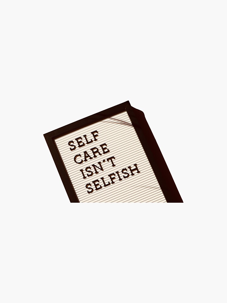 "Self Note" Sticker by ajohar | Redbubble