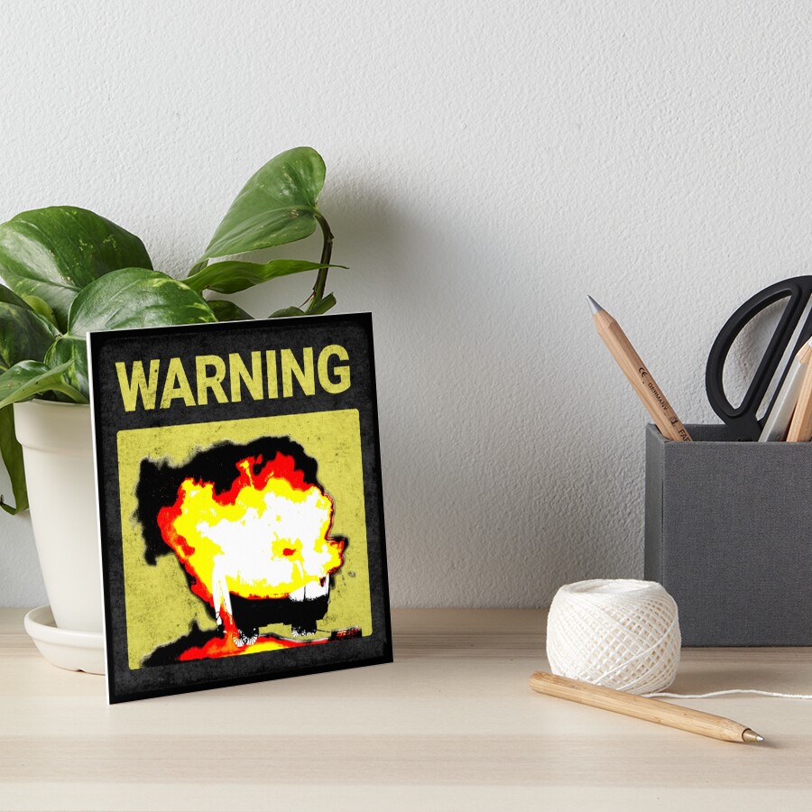 "Native Land Official Warning Sign" Art Board Print by ctrlaltwhat510 ...