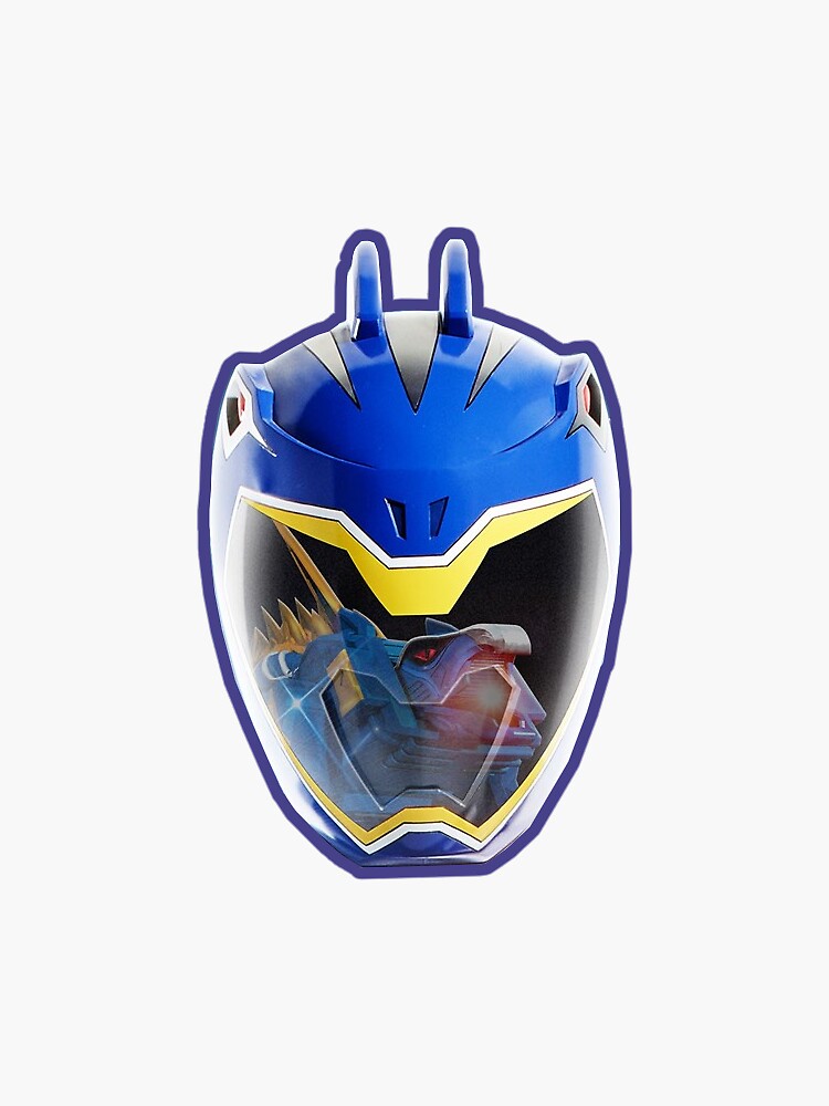 "Dino Charge Blue Ranger Koda Stegosaurus" Sticker for Sale by ...