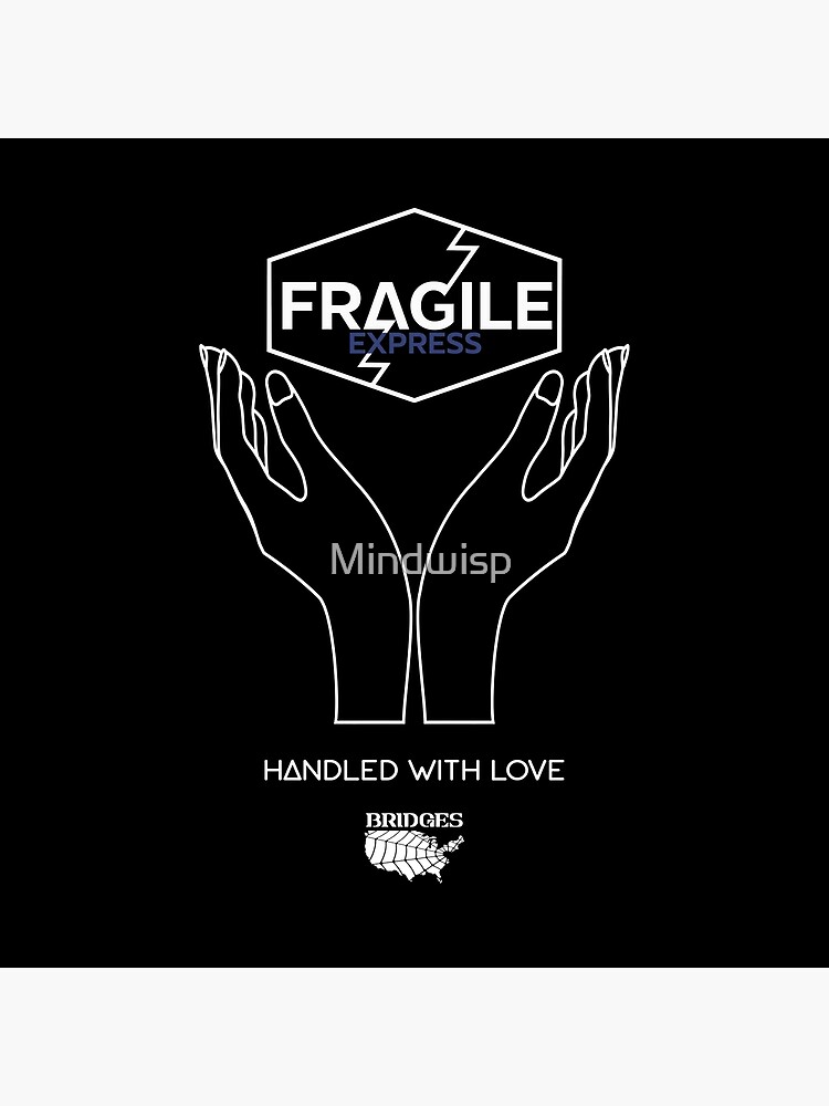 "Fragile Express logo - Endgame Version." Poster for Sale by Mindwisp ...
