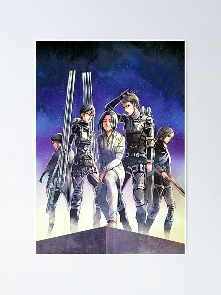 "SNK Season 4 Mural art " Poster by LF-Redemption | Redbubble