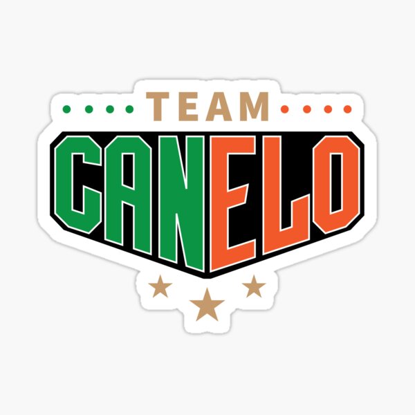 "Canelo Alvarez | Team Canelo Design" Sticker for Sale by papijandi ...