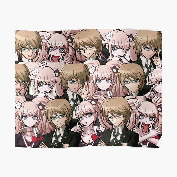 Junko Enoshimabyakuya Togami Poster For Sale By Raybound420 Redbubble
