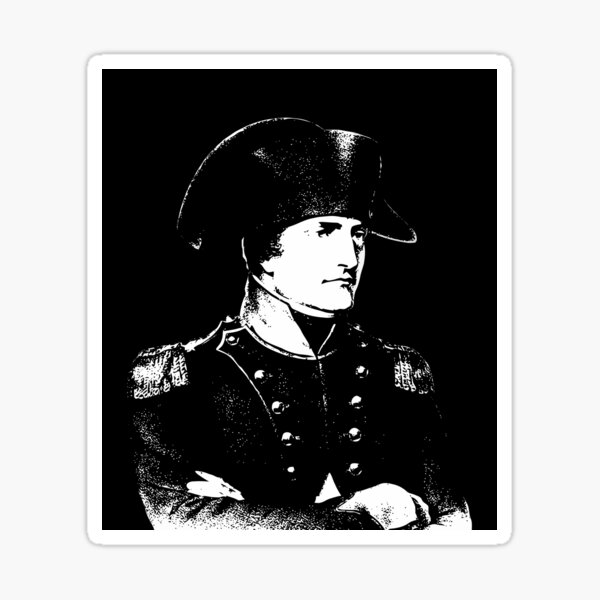 "Napoleon Bonaparte" Sticker for Sale by warishellstore | Redbubble