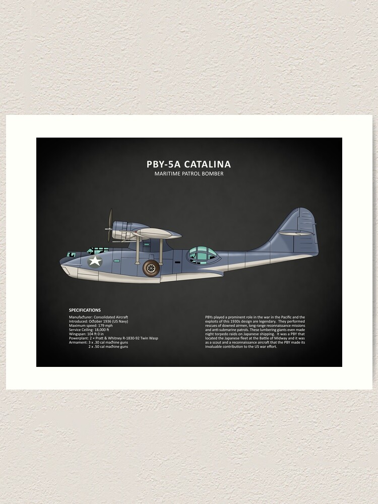 "The PBY Catalina" Art Print by rogue-design | Redbubble